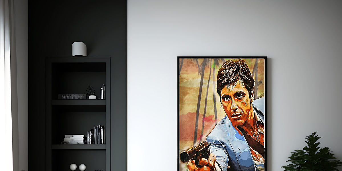 Scarface Custom Canvas – Iconic Artwork for Your Space! – FLAVAH